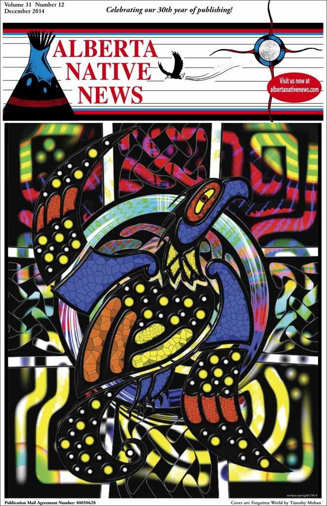 Featured Artist for December 2014: Timothy Mohan - Alberta Native News