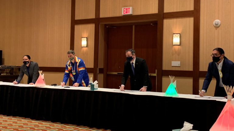 Confederacy of Treaty Six First Nations sign protocol agreement with ...