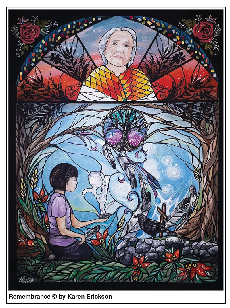 Feature artist for June 2021: Karen Erickson - Alberta Native News