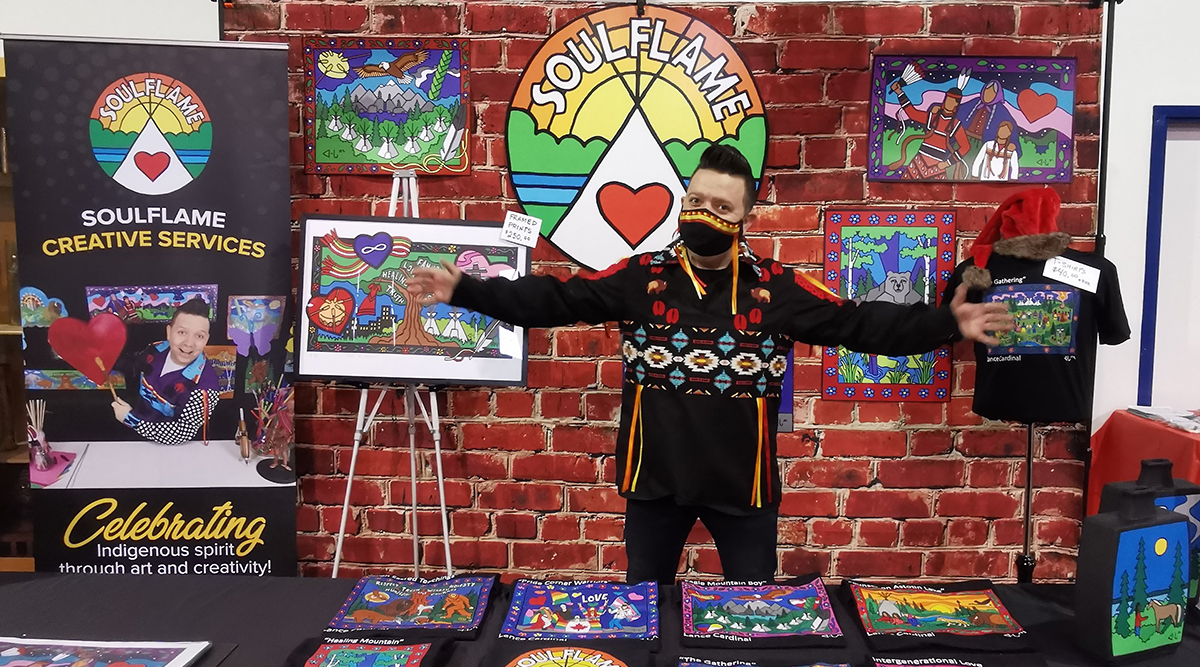 Artist Lance Cardinal opens up about his childhood and creativity ...