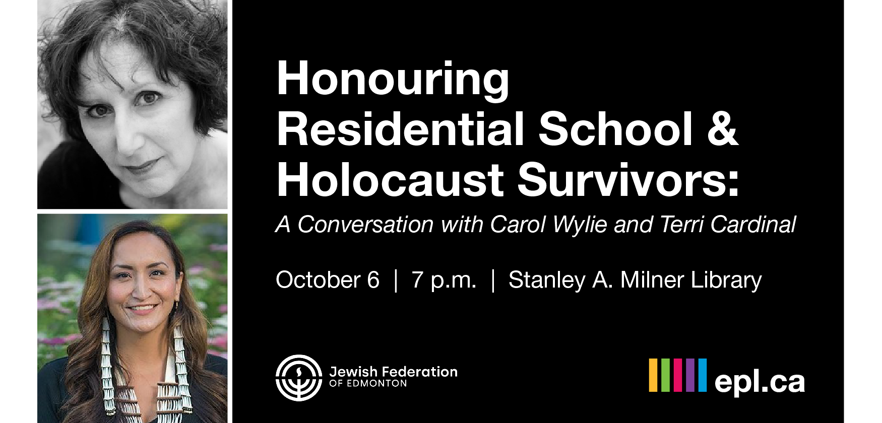 Honouring Residential School & Holocaust Survivors: A conversation with ...
