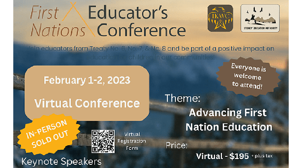 First Nations Educator's Conference returns with hybrid format: Feb. 1 ...