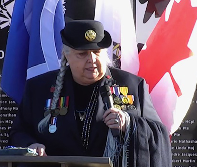 Indigenous veterans honoured with two new memorials in Grande Prairie ...