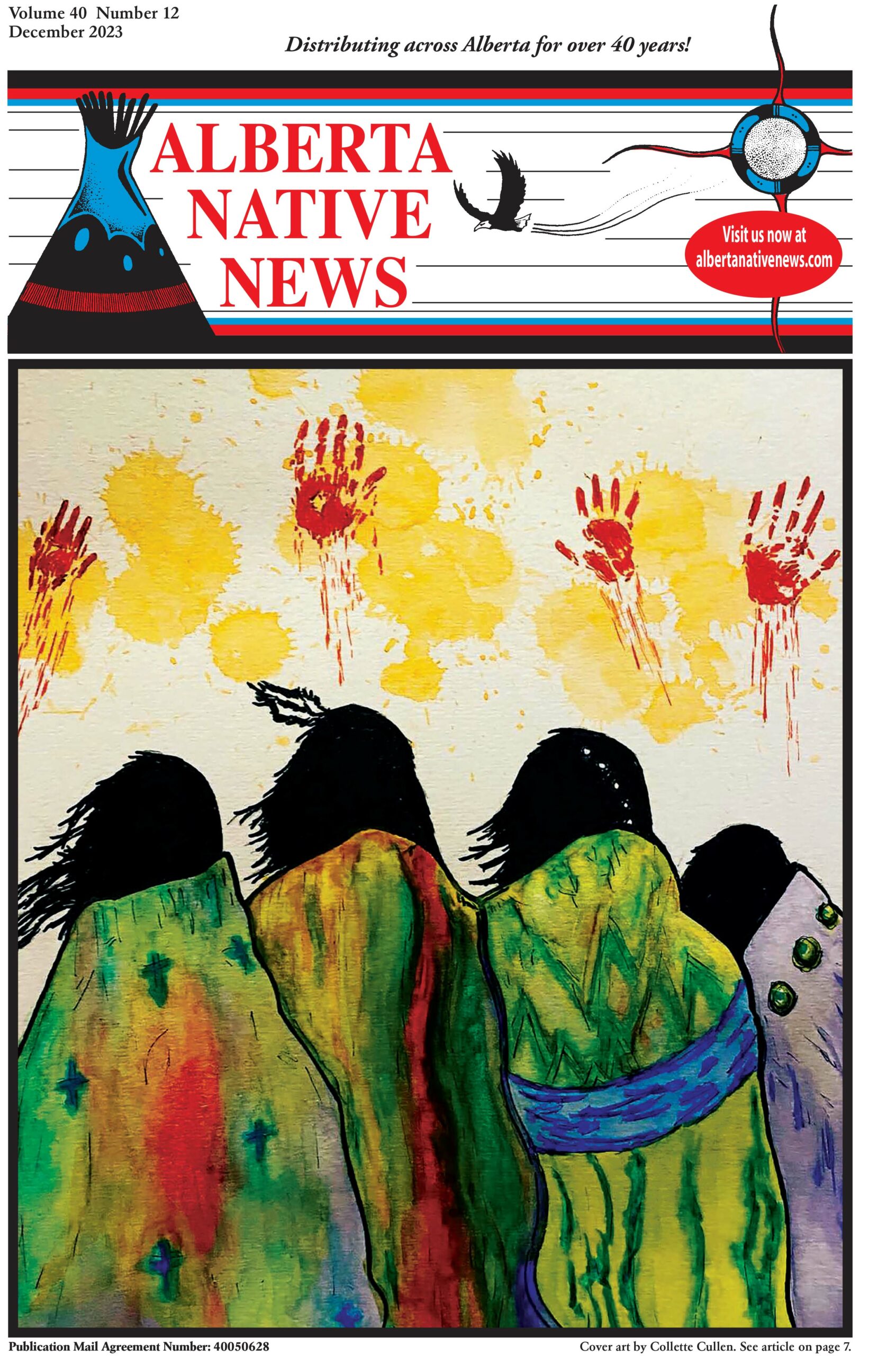 Feature Artist for December 2023: Collette Cullen - Alberta Native News