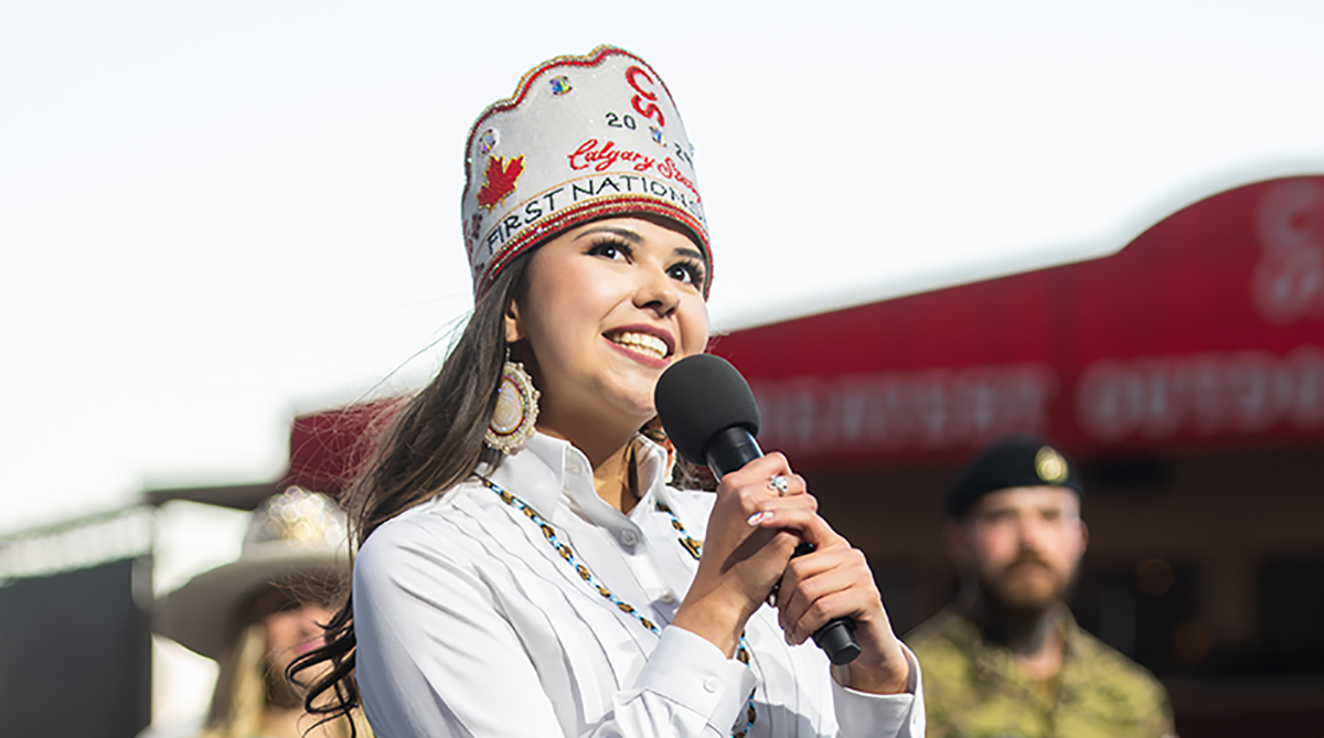 A conversation with Calgary Stampede First Nations Princess Margaret ...