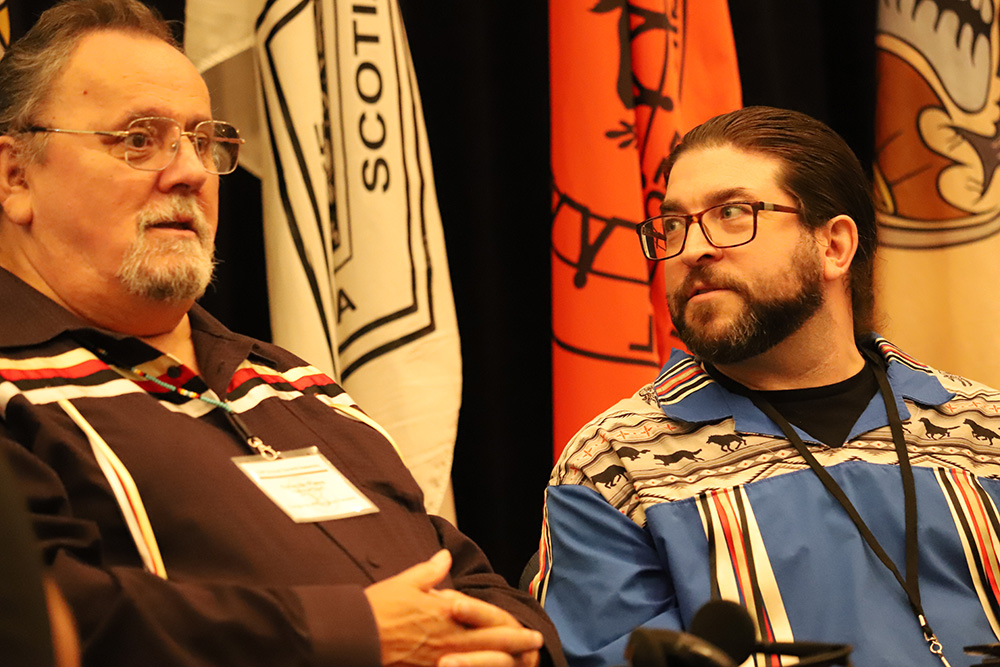 Brendan Moore and Shawna Jean elected new National Chief and Vice-Chief ...