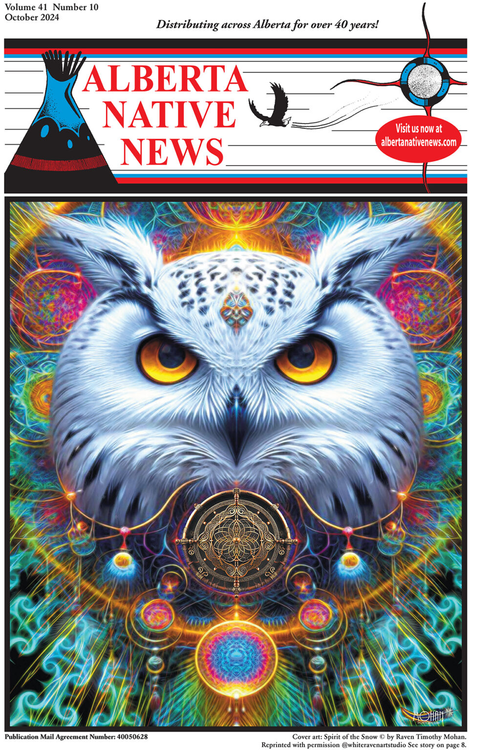 Feature artist for October 2024: Raven Mohan - Alberta Native News