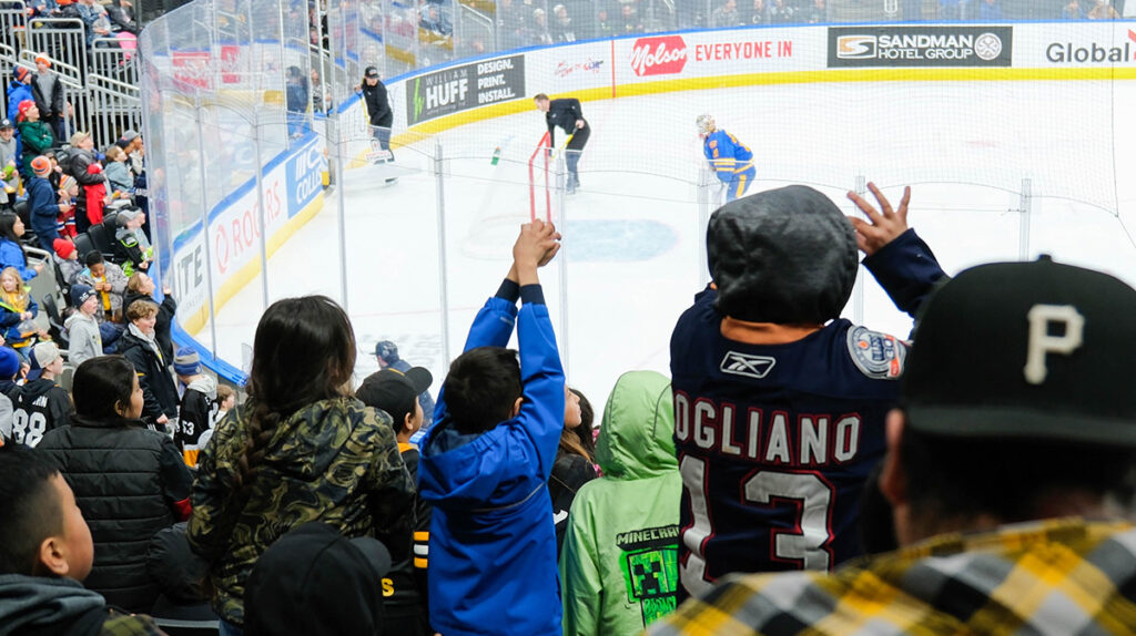 Treaty 6 students play hooky for hockey at Oil Kings game in Edmonton ...