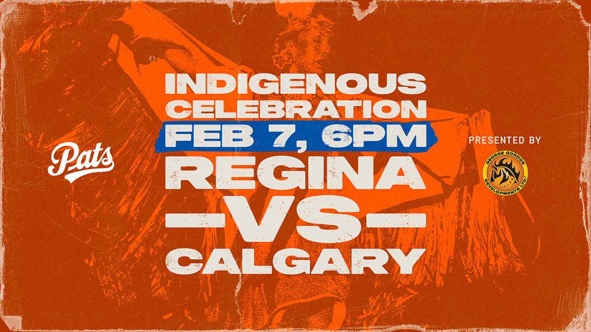 Regina Pats Announce Details For 2026 Indigenous Celebration Night ...